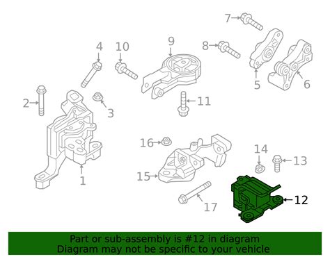 D10g 39 070a Trans Mount 2016 2021 Mazda Cx 3 Mazda Parts Us