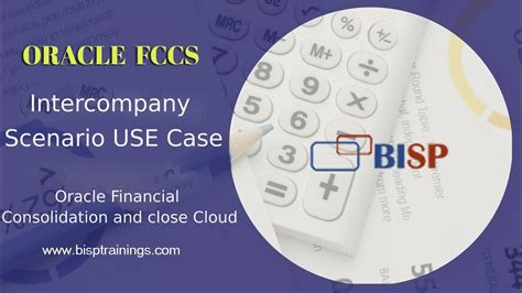 Oracle Fccs Intercompany Scenario Use Case Oracle Fccs Intercompany Elimination Oracle Fccs