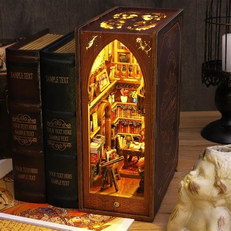Vintage Eternal Library Diy Book Nook Kit Diyative™