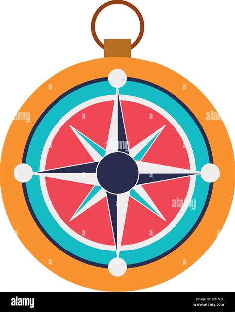 Isolated Compass Design Stock Vector Image And Art Alamy