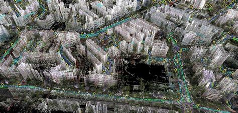 lidar point cloud processing data processing and refinement aerial