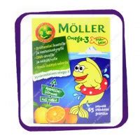 Moller Omega-3 Pikkukalat 45 kaps - Мёллер Рыбки | БАДы и витамины ...
