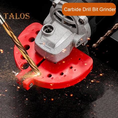 Drill Bit Sharpener Multi Specification Drill Bit Grinding Tool Wide Applicability Easy To Use