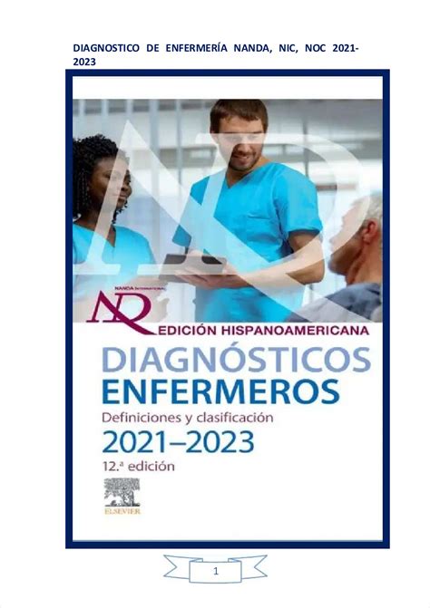Diagnosticos De Enfermeria Nanda Nic Noc 2021 2023 20232023