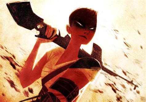 Furiosa From Mad Max Fury Road By Meg Park For Sketch Dailies Mad Max Concept Art Characters