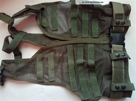 Rare American Body Armor Guarder Sov Tactical Vest Od Green Molle Aba Vbss Seal 8311411