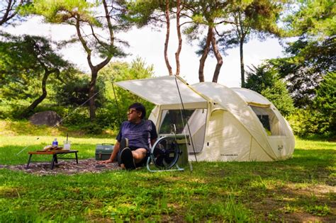 원터치텐트 추천 팝업 헬로우캠핑 그늘막텐트 여름 캠핑텐트 활용 네이버 블로그