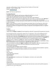 API Lab 2 Cell Structure And Function Summer 2020 Docx Anatomy And Physiology I Lab For