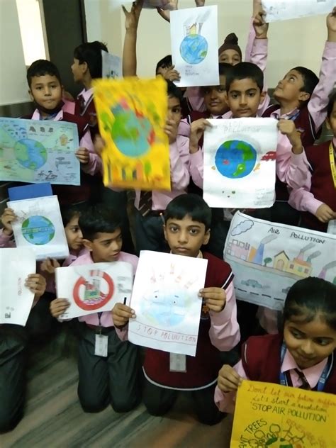 Poster Making On Reducing Air Pollution By Class Iii D St Marys