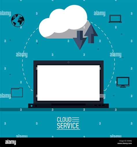 Cloud Computing Service Stock Vector Image And Art Alamy