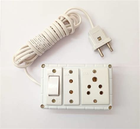 Plastic 7 Pin Extension Socket Board Finishing Type Matte Finish Ip66 At Rs 95 Piece In Dhule