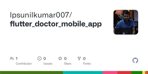 GitHub Lpsunilkumar Flutter Doctor Mobile App