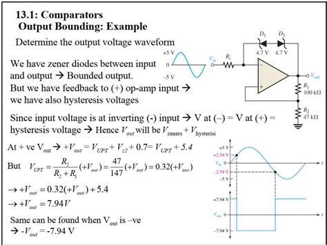 Linear Application And Comparator And Level Detector Pptx