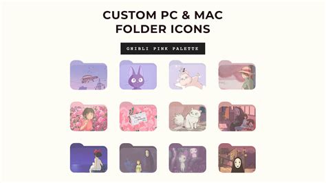 Aesthetic Folder Icons For Desktop Mac Pc
