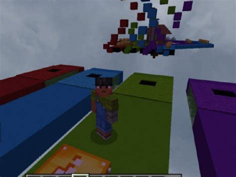 Download Spiral Parkour Map For Minecraft Pe Obstacle Course