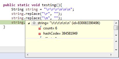 如何从java中的字符串中删除 r和 n java 码客