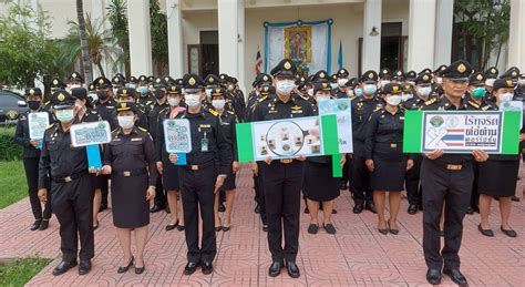 สำนักเทศกิจ ประกาศเจตนารมณ์เป็นองค์กรคุณธรรมต้นแบบ และประกาศเจตนารมณ์การต่อต้านการทุจริต สำนัก