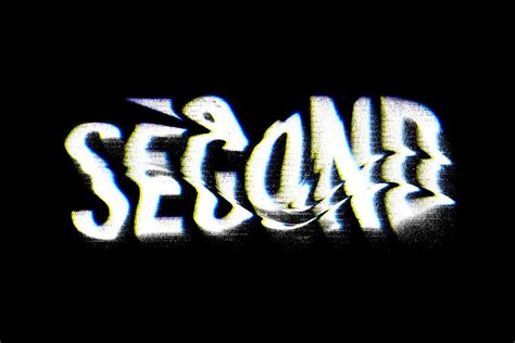 Displacement Glitch Text Effect Premium And Free Psd Mockup Store