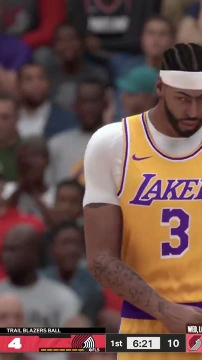 Deandre Ayton Denied By Anthony Davis🔥🔥 Shorts Nba Gaming Youtube