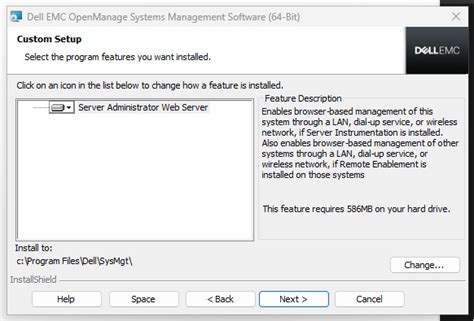 ‎openmanage Server Administrator Additional Services Not Available For Install Dell Technologies