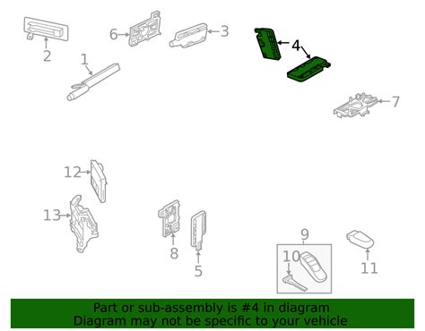 Genuine Porsche 7pp 962 132 A Keyless Entry Antenna Free Shipping On