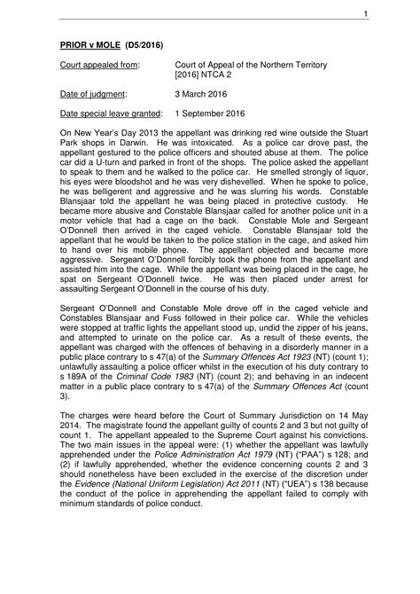 Case Brief Examples To Download