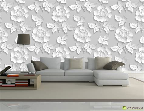 Фотообои на стену с 3d эффектом купить в Кишиневе Цветы 5 Art Design Md Фотообои на заказ в