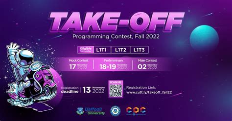 Diu Take Off Programming Contest Fall 2022 Daffodil International