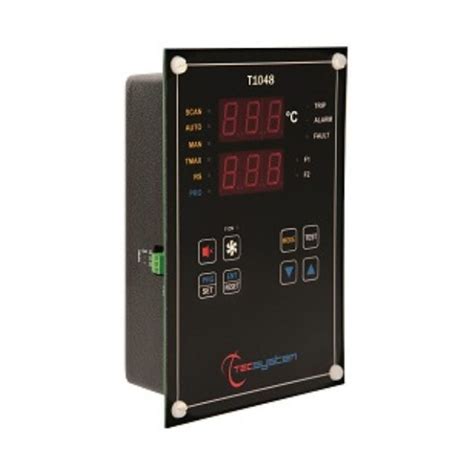Digital Temperature Controller T1048 Tecsystem Srl Dual Display Programmable Ip65