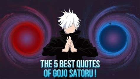 The 5 Best Quotes Of Gojo Satoru Anime Figure Store®