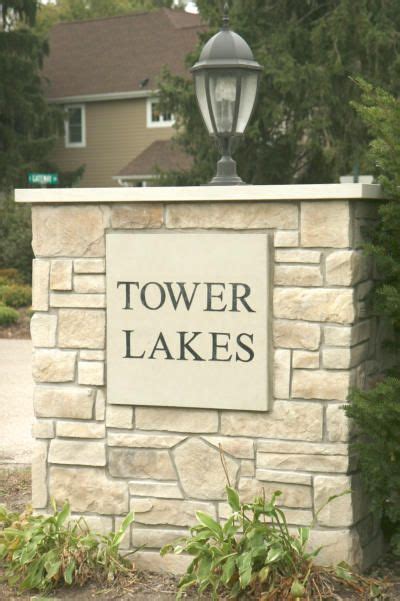 Other Stone Projects North Star Stone Stone Columns Stone Sign