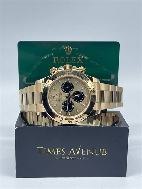 Mint Rolex Daytona Yellow Gold 126508 Yml Shawn Yue Pikachu