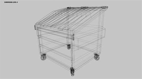 Blue Dumpsters Collection 3d Model Turbosquid 2172130