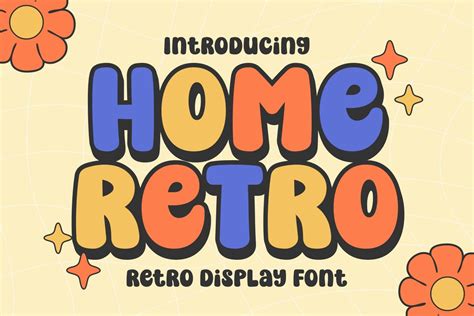 Home Retro Font Home Retro Font