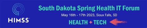 Eli Seeley On Linkedin Himss Healthit Southdakota