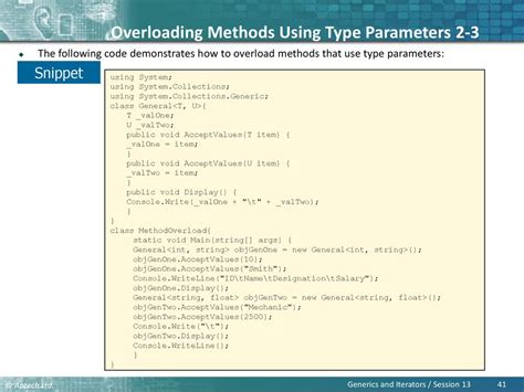 Objectives Define And Describe Generics Ppt Download