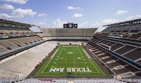 Kyle Field Stadium Seating Chart With Seat Numbers And Rows Parking Map