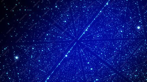 Premium Photo Abstract Futuristic Infinite Flow Of Scientific Data Network Structure Of An