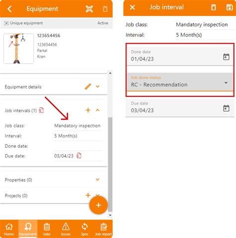 Perform Inspection With Onix Inspect Part 33 Manage Job Job