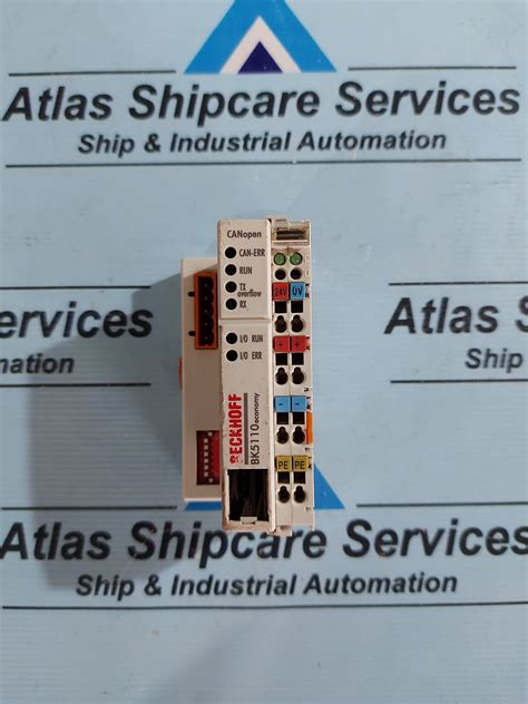 Beckhoff Bk5110 Canopen Compact Bus Coupler Atlas Shipcare Services
