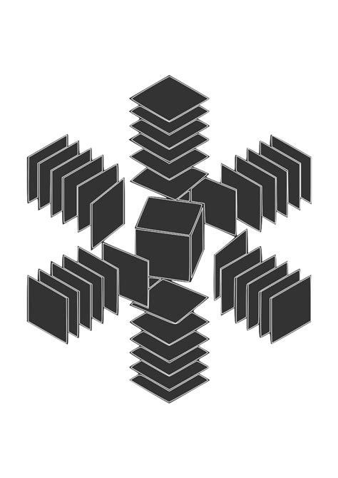 Download Abstract Cube In Space Svg Freepngimg