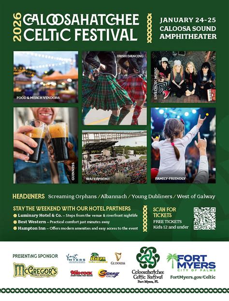 Calendar • 2026 Caloosahatchee Celtic Festival