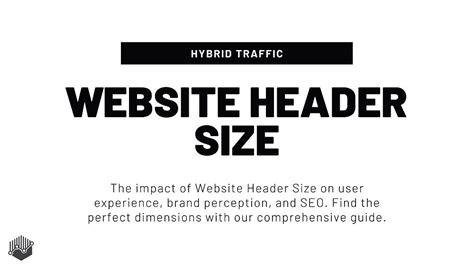 Website Header Size