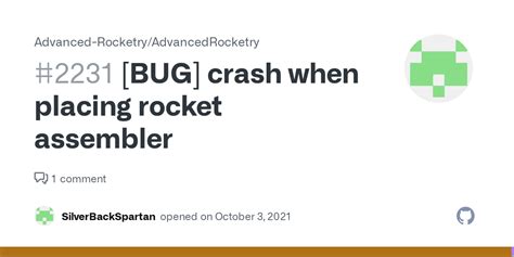 [bug] Crash When Placing Rocket Assembler · Issue 2231 · Advanced Rocketry Advancedrocketry