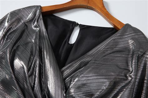 Nyra Plus Size Silver Evening Dress Hello Curve