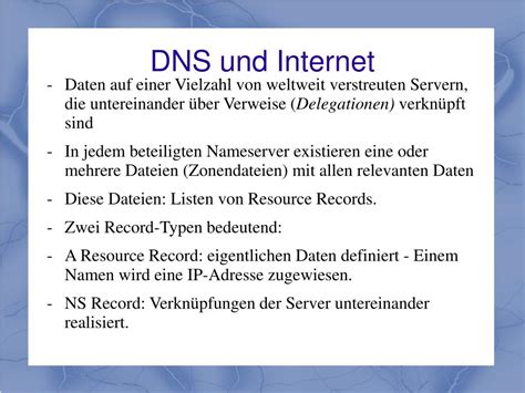 Ppt Dns The Backbone Of Internet Domain Management Powerpoint