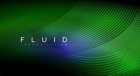 Premium Vector Digital Flowing Wave Particles Abstract Background