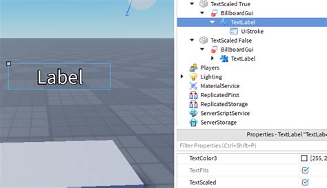 Textscaled Textlabel Uistroke Behaves Unexpectedly While In A
