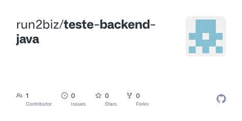 GitHub Run Biz Teste Backend Java