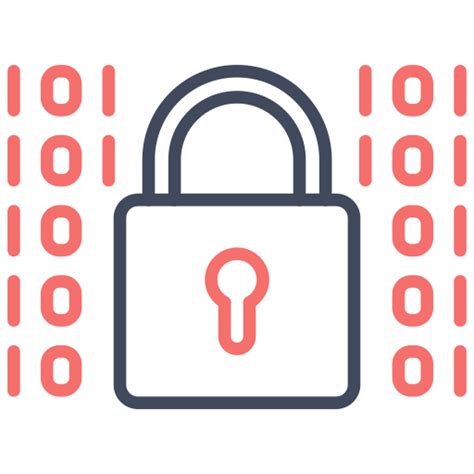 Data Encryption Icon Generic Outline Color